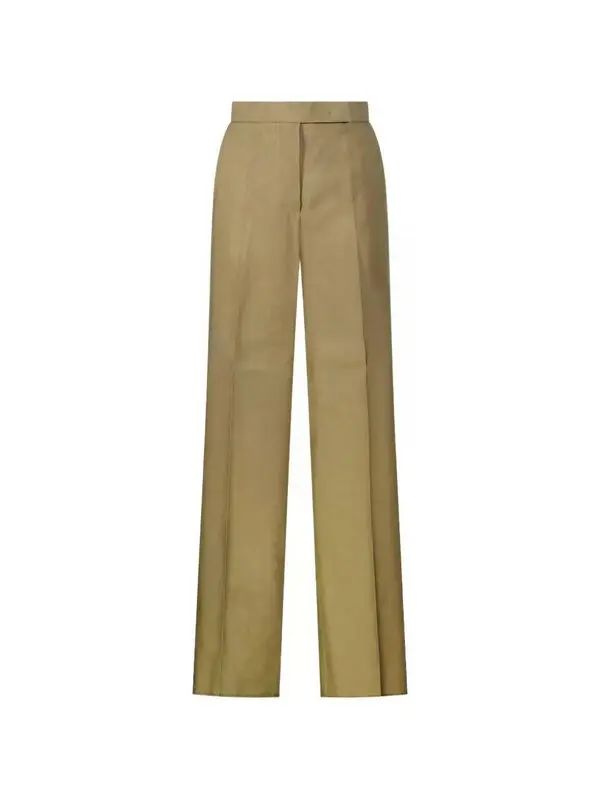 Max Mara Pressed-crease Wide-leg Trousers