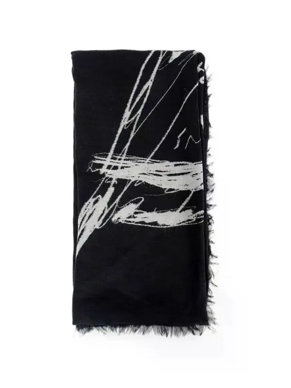 ANN DEMEULEMEESTER Vesta Scarf - Black