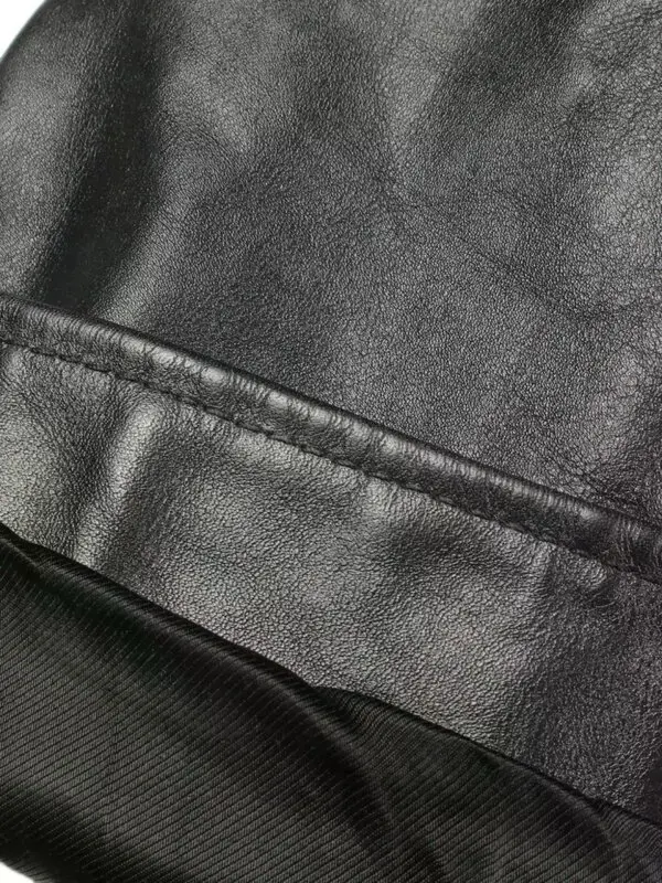 Celine 2010s Leather Biker Jacket