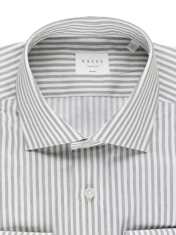 XACUS Travel Shirt Striped Shirt