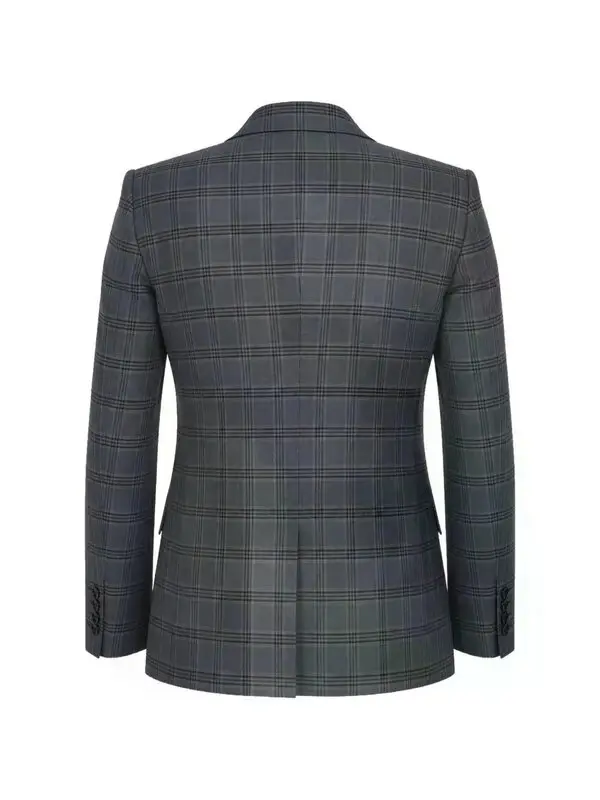 Dolce & Gabbana Plaid-pattern Single-breasted Blazer