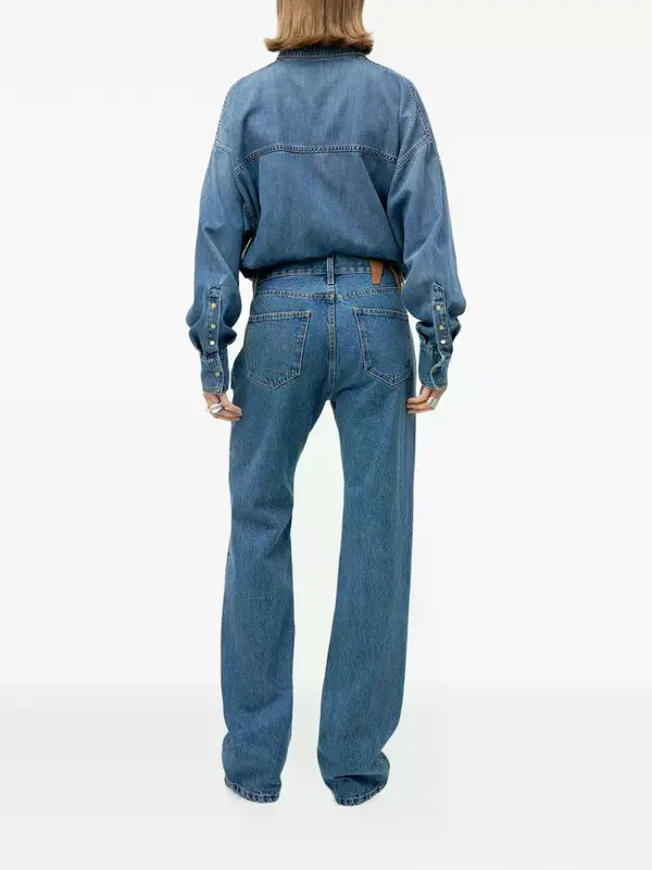 DARKPARK Cut-out Frayed Edge Jeans