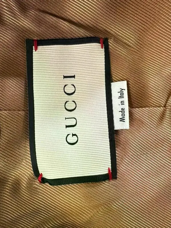 Gucci Gg Web Trimmed Wool Coat