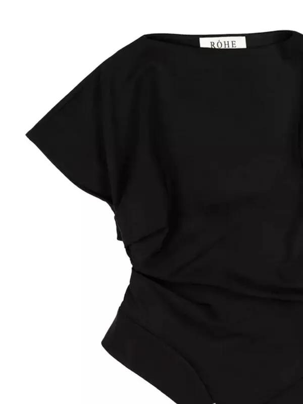 RÓHE Draped Asymmetric T-shirt