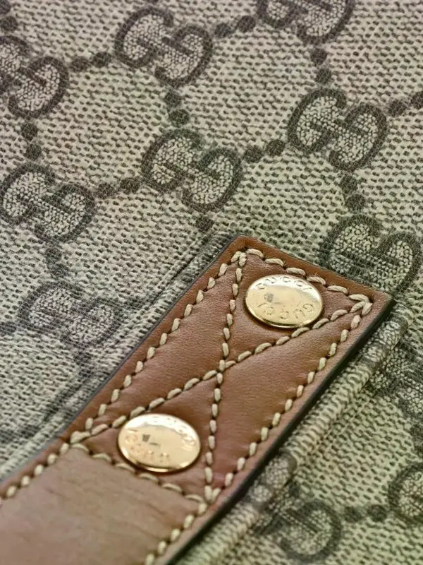 Gucci Gg Coated Canvas Medium Tote Bag