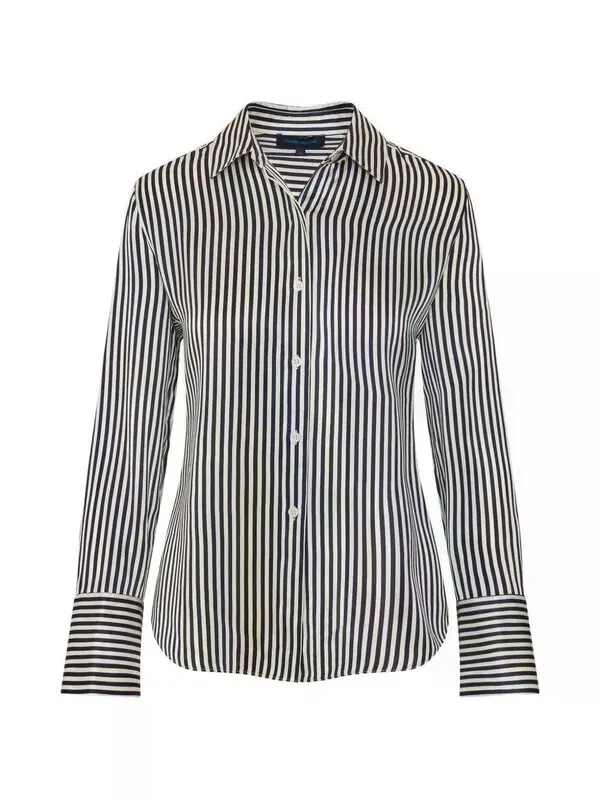 PATRICK ASSARAF Striped Long-sleeve Shirt