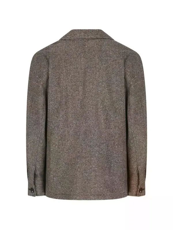 Tagliatore Button-up Patch-pocket Jacket - Brown
