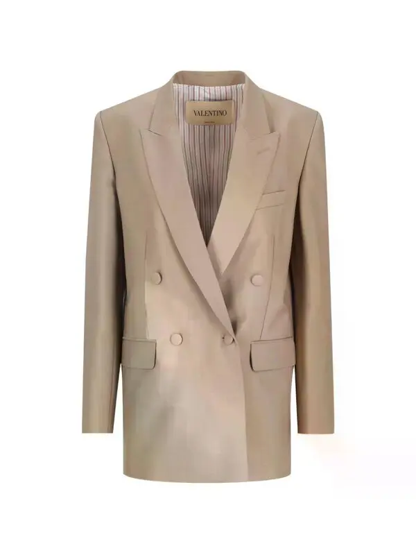 Valentino Garavani Double-breasted Peaked-lapels Blazer