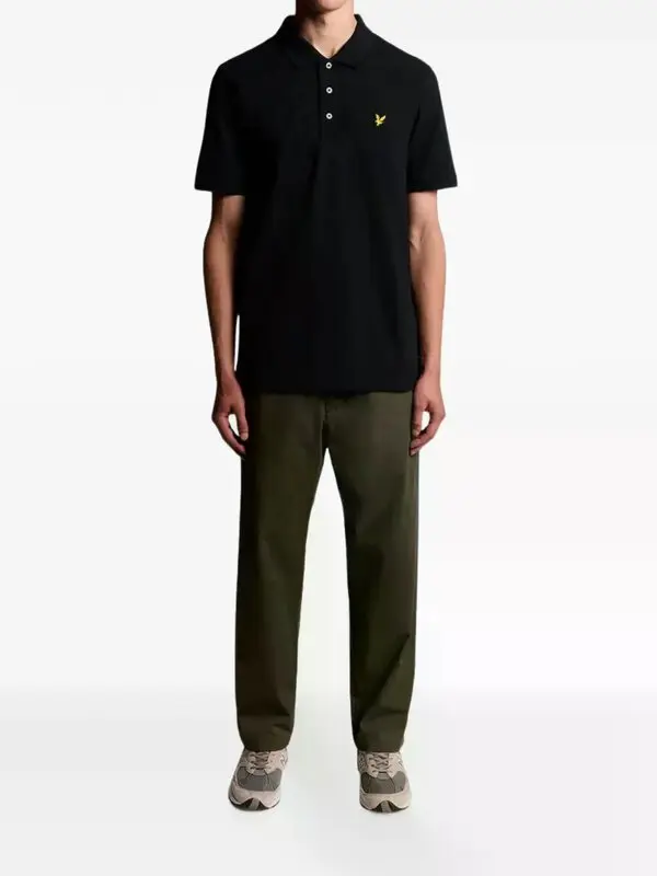 LYLE & SCOTT Logo-patch Cotton Polo Shirt