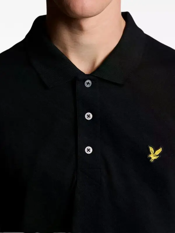 LYLE & SCOTT Logo-patch Cotton Polo Shirt