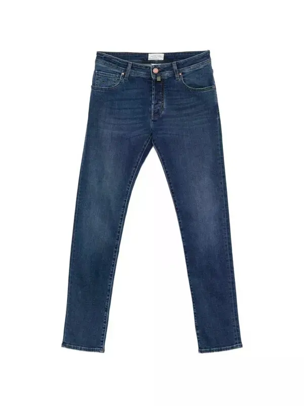 Jacob Cohen Nick Logo-patch Jeans