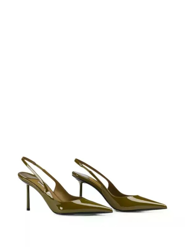 LE SILLA Bella Patent-leather Slingback Pumps