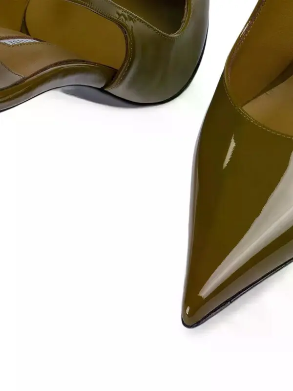 LE SILLA Bella Patent-leather Slingback Pumps