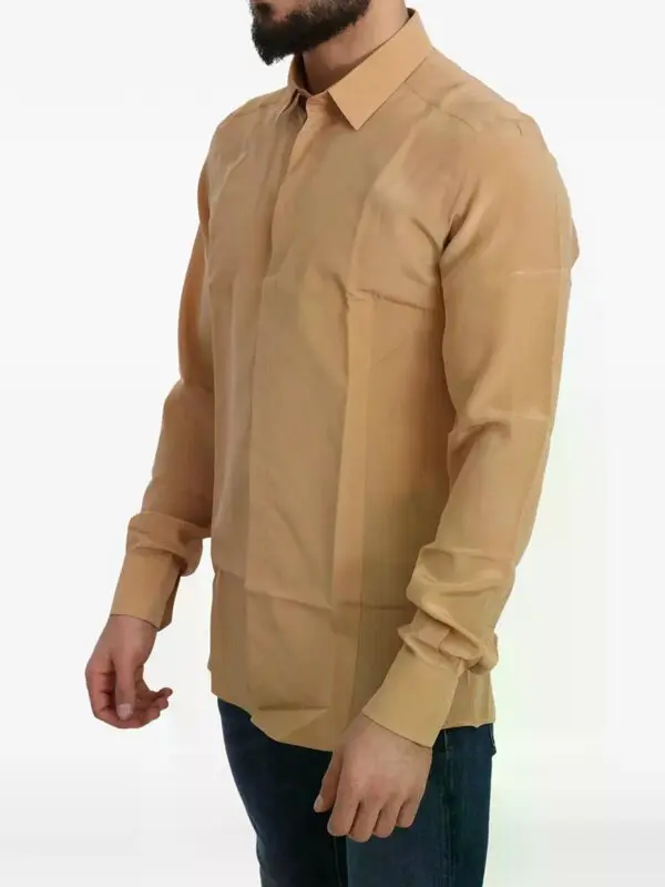 Dolce & Gabbana Slim-fit Silk Shirt