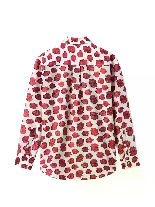 La DoubleJ Red Collection Voile Fil Coupé Shirt