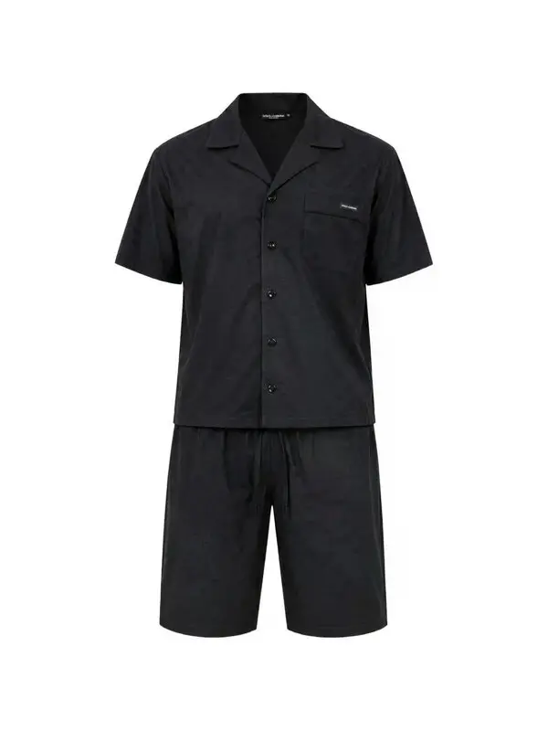 Dolce & Gabbana Logo-pattern Pyjama Set