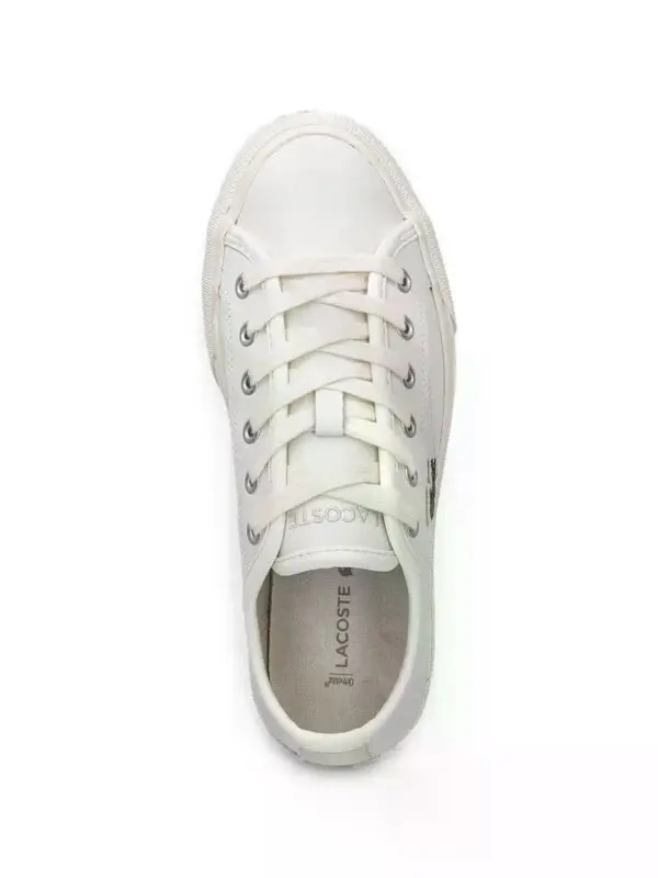 Lacoste Backcourt Logo-patch Lace-up Sneakers