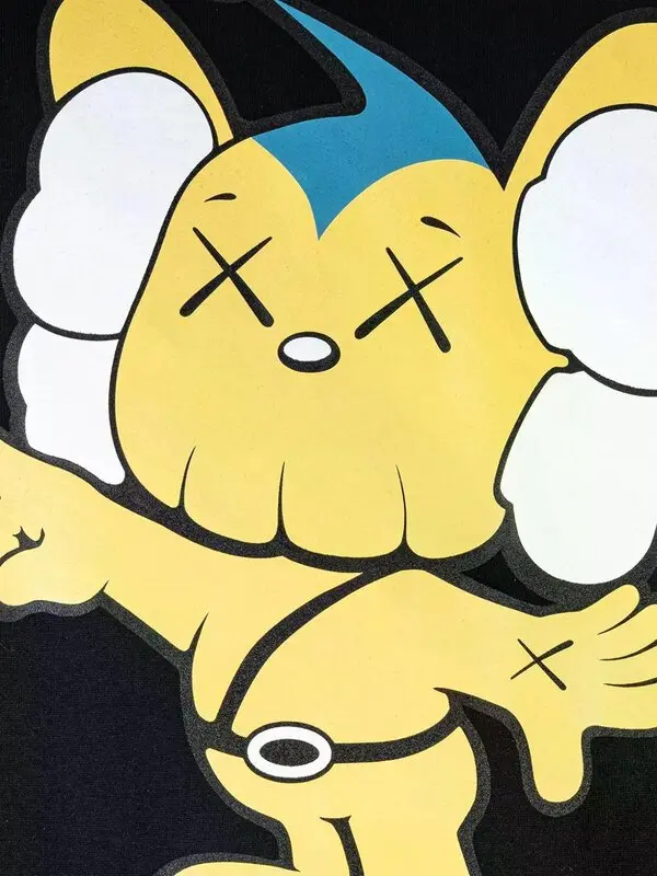KAWS Original Fake Pip T-shirt - Black