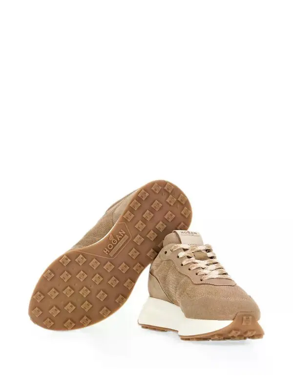 Hogan H641 Suede Sneakers - Neutrals
