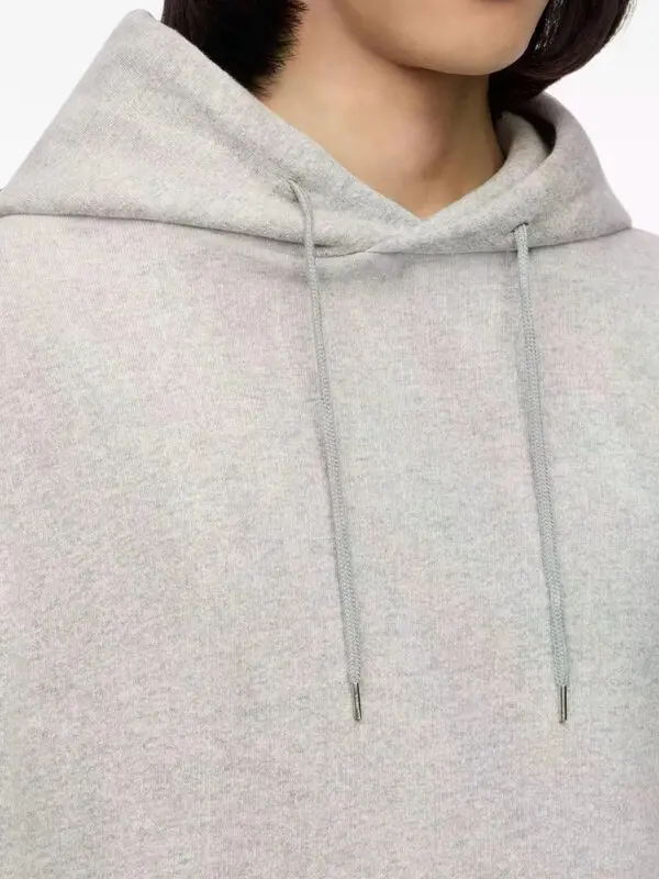 MOMOTARO Drawstring-hood Hoodie With Logo Patch