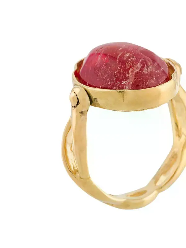GOOSSENS Plated Cabochon Ring