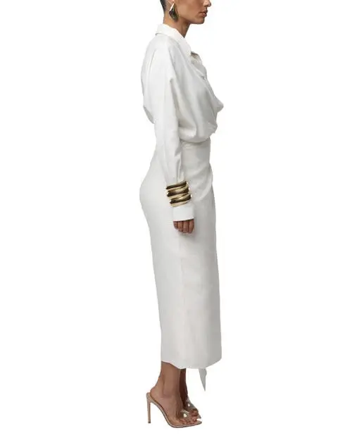 JLUXLABEL Skyline Wrap Midi Dress