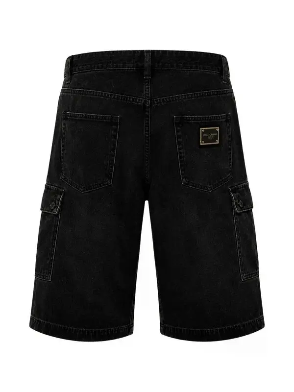 Dolce & Gabbana Denim Cargo Shorts