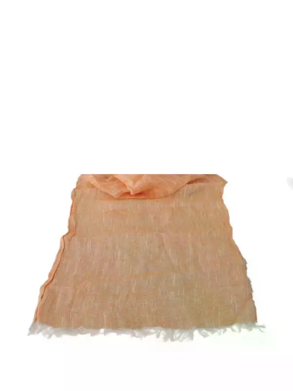 Malo Frayed Linen Scarf