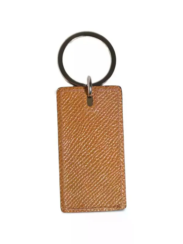 Dolce & Gabbana Leather Logo Keychain