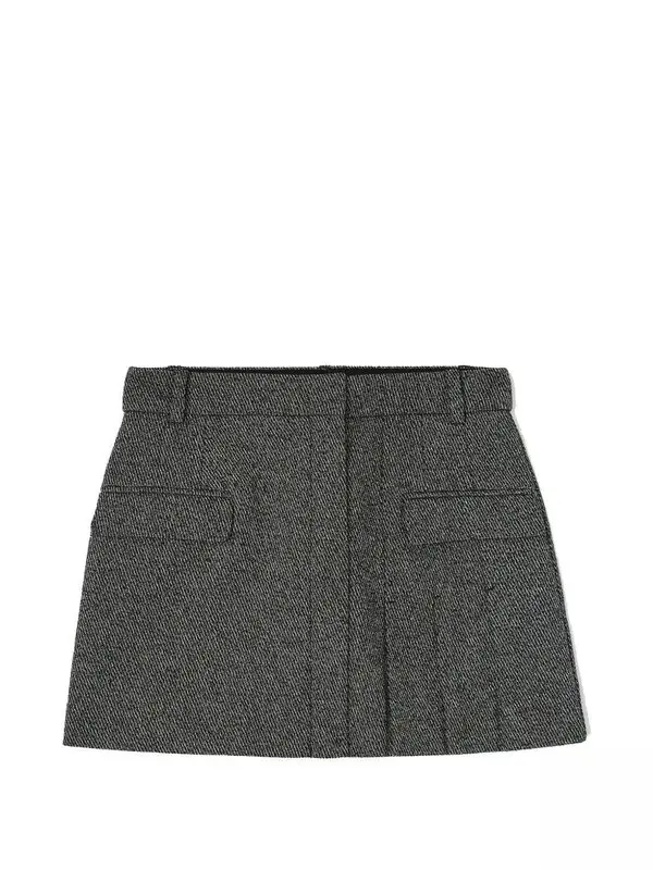 GANNI Suiting Mini Skirt