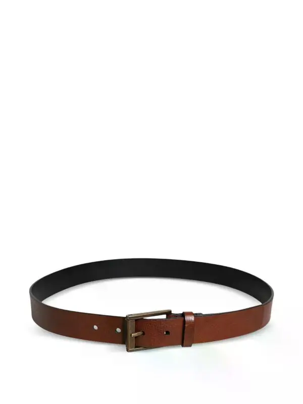 Dolce & Gabbana Logo-engraved Leather Belt