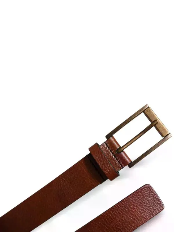 Dolce & Gabbana Logo-engraved Leather Belt