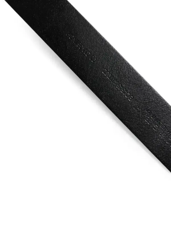 Dolce & Gabbana Logo-engraved Leather Belt