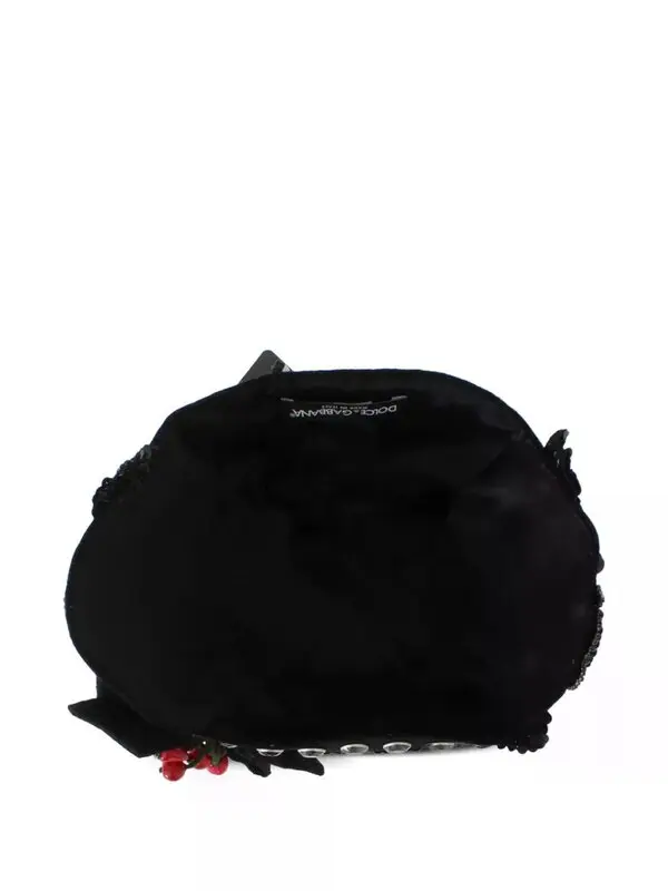Dolce & Gabbana Embellished Brooch Detail Hat