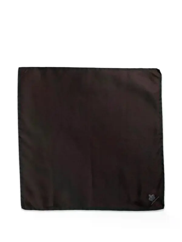 Dolce & Gabbana Dg Crown Pocket Square - Brown