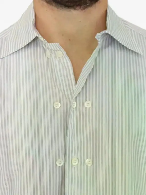 Ermanno Scervino Striped Long-sleeved Shirt