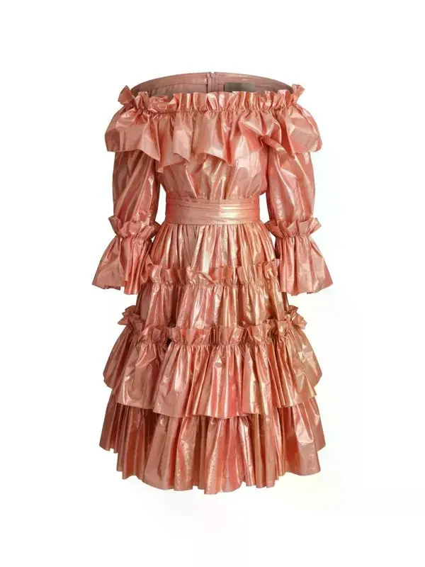 Dolce & Gabbana Ruffled Tiered Mini Dress