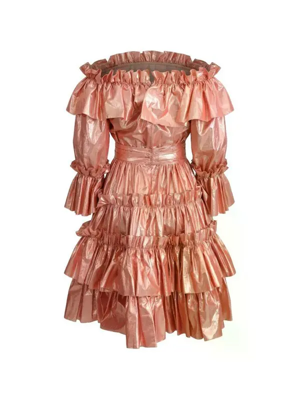 Dolce & Gabbana Ruffled Tiered Mini Dress