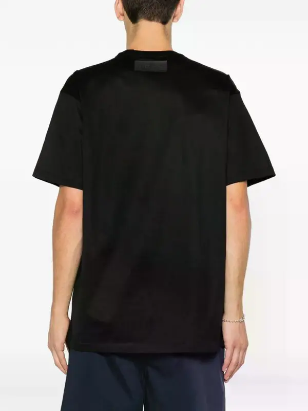 LOW BRAND Logo-patch T-shirt