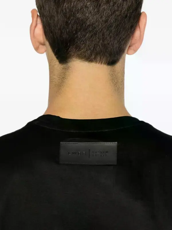 LOW BRAND Logo-patch T-shirt