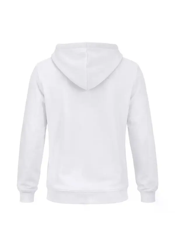DANIELE ALESSANDRINI Logo Plaque Cotton Hoodie