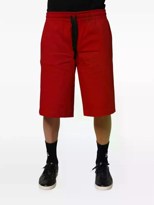 Dolce & Gabbana Cotton Jersey Drawstring Shorts