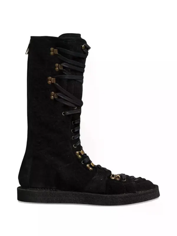 Dolce & Gabbana Knee-high Lace-up Boots