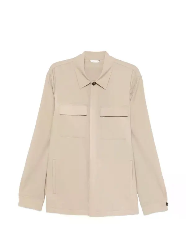 MANUEL RITZ Flap-pocket Long-sleeve Shirt