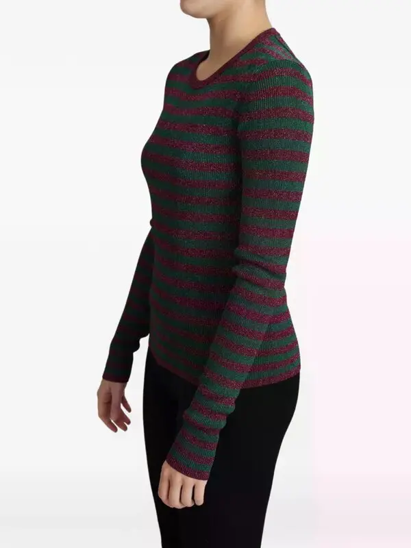 Dolce & Gabbana Striped Lurex Sweater