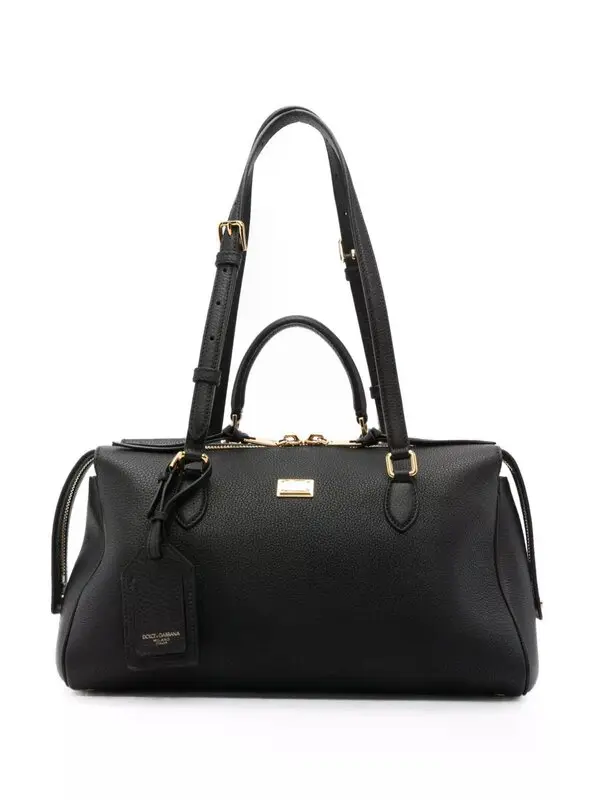 Dolce & Gabbana Logo Plaque Tote Bag
