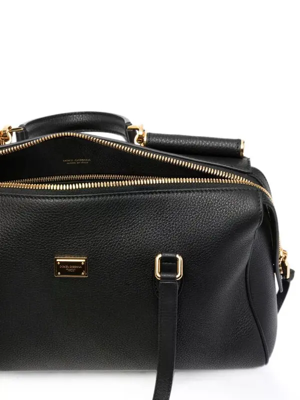 Dolce & Gabbana Logo Plaque Tote Bag