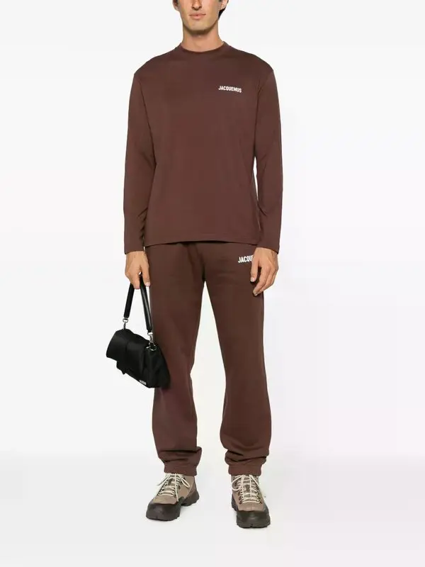 Jacquemus Organic Cotton Logo Track Pants