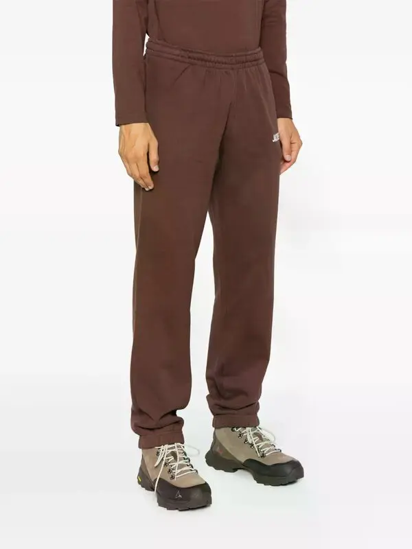 Jacquemus Organic Cotton Logo Track Pants