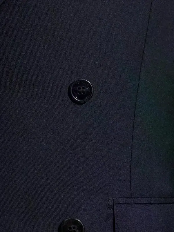 Brioni Double-breasted Blazer - Blue